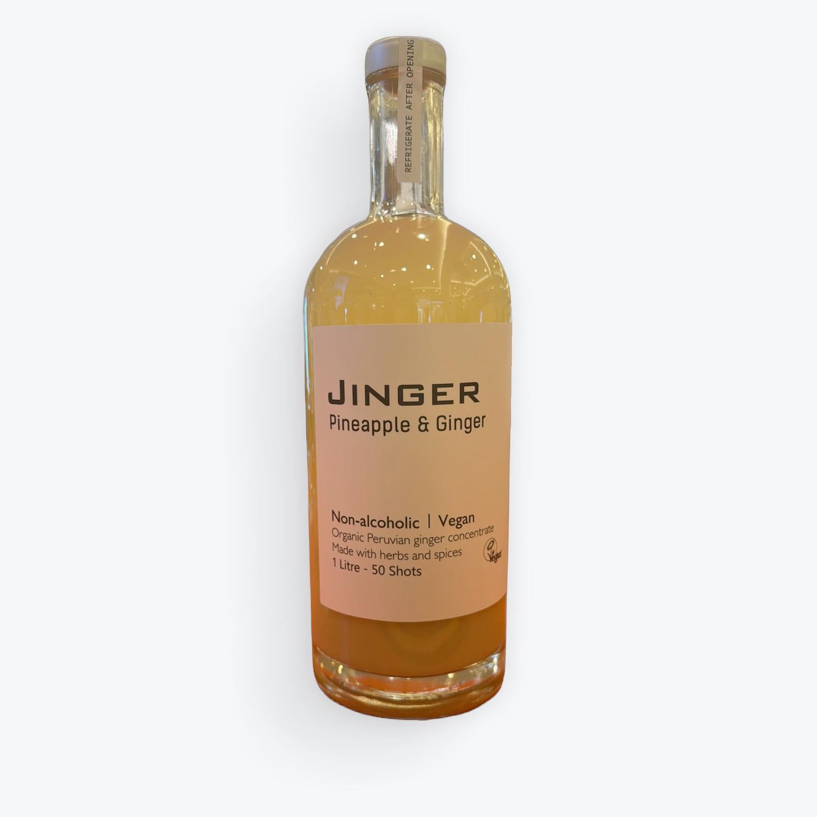 Jinger & Pineapple 1 Litre – Jinger drinks