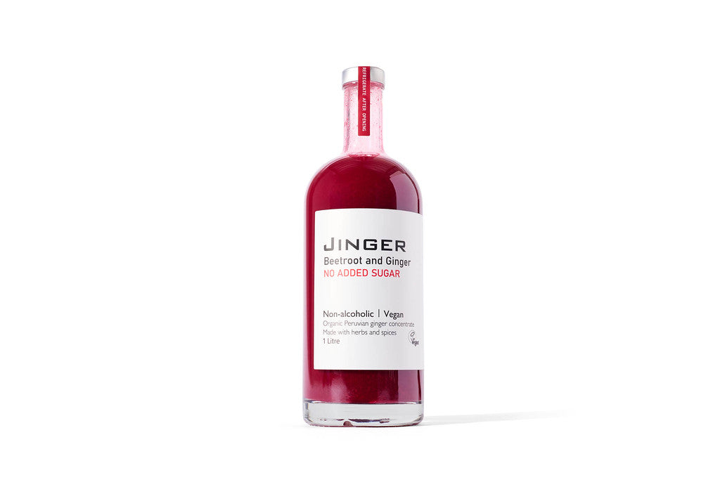 Organic Ginger & Beetroot 1 Litre (NO ADDED SUGAR) – Jinger drinks