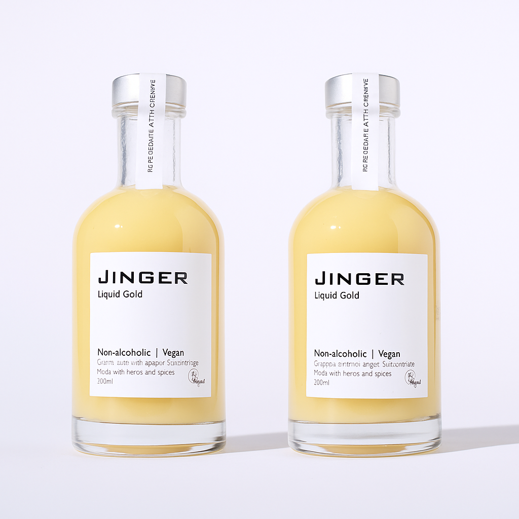 Limited Offer - 2 Ginger Liquid Gold - 200ml – Jinger drinks