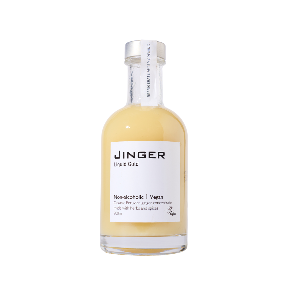 Organic Ginger Liquid Gold - 200ml – Jinger drinks